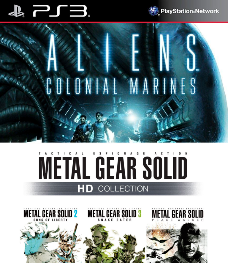 Metal Gear Solid HD Collection + Aliens: Colonial Marines - PlayStation ...