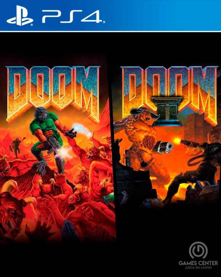 DOOM (1993) + DOOM II (Classic) - PlayStation 4 - GAMES CENTER PERÚ