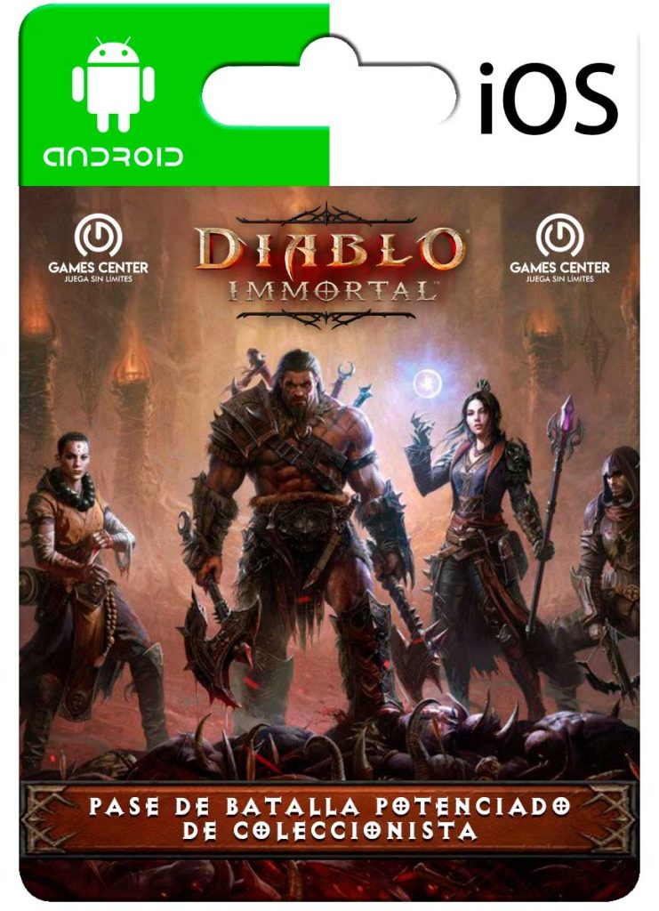 Diablo Immortal - Pase de Batalla Potenciado de Coleccionista - GAMES ...