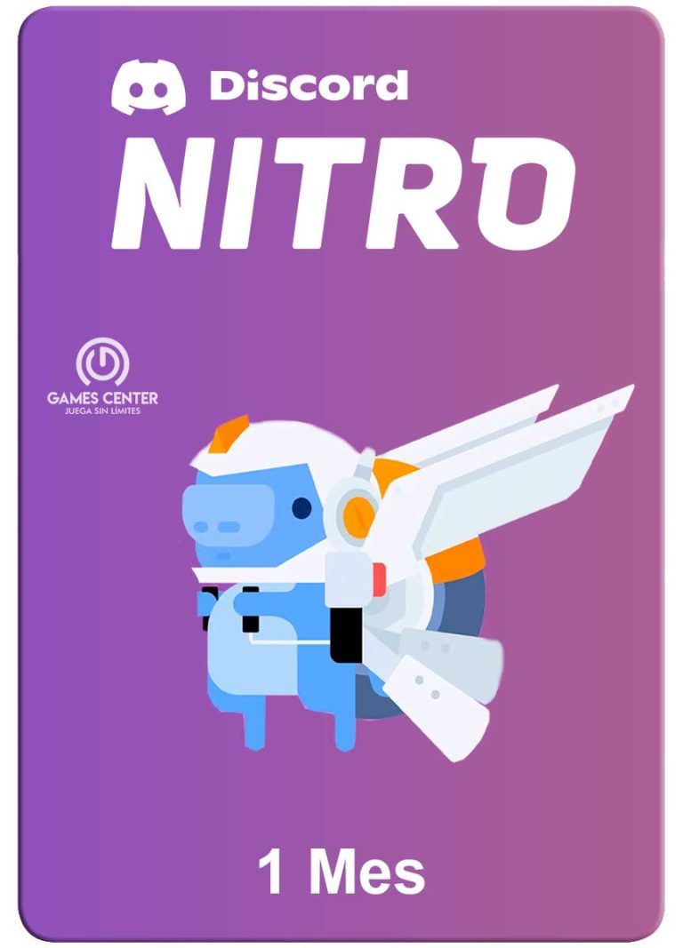 Discord Nitro - 1 Mes - GAMES CENTER PERÚ