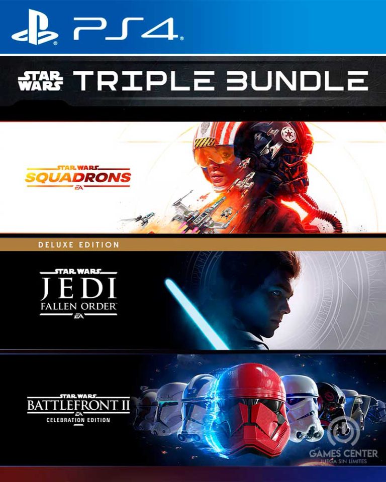 EA STAR WARS TRIPLE BUNDLE - PlayStation 4 - GAMES CENTER PERÚ
