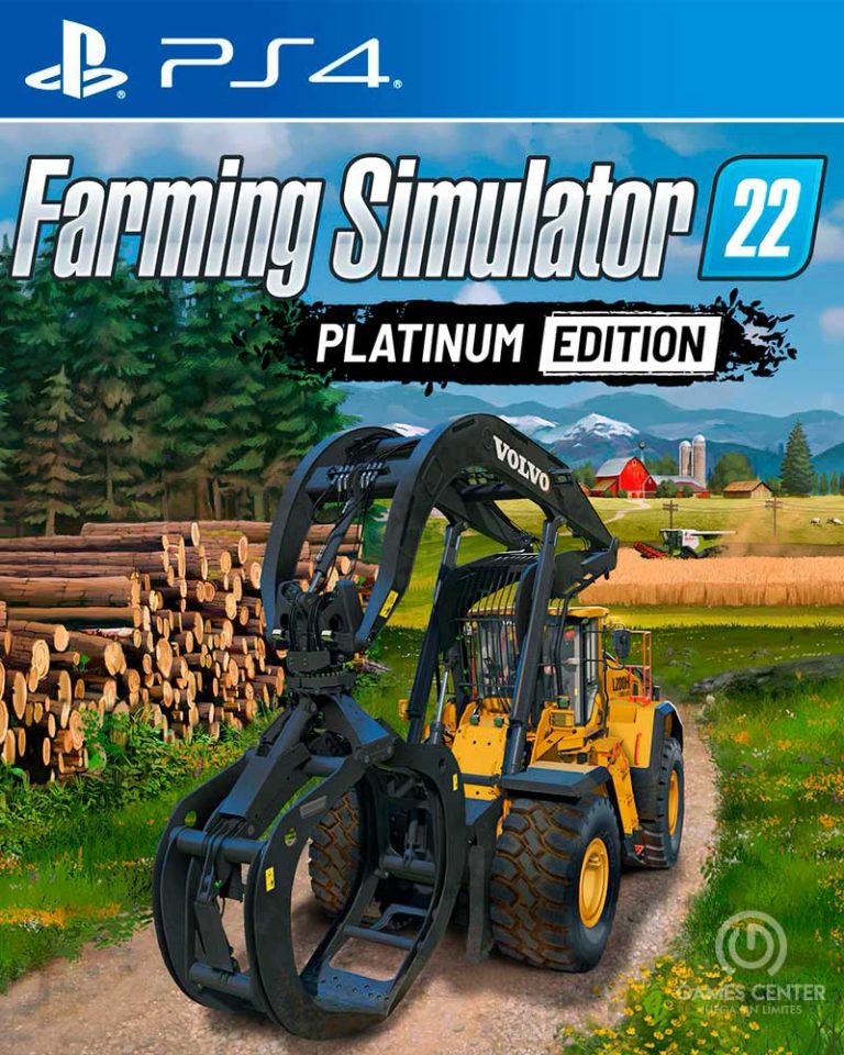 Farming Simulator 22 - Platinum Edition - PlayStation 4 - GAMES CENTER PERÚ