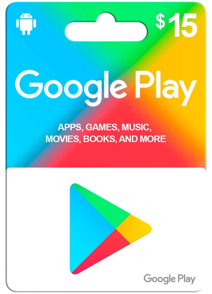 Google Play Gift Cards - GAMES CENTER PERÚ