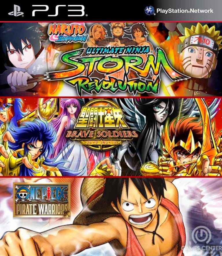 NARUTO SHIPPUDEN: Ultimate Ninja STORM Revolution + Saint Seiya: Brave ...