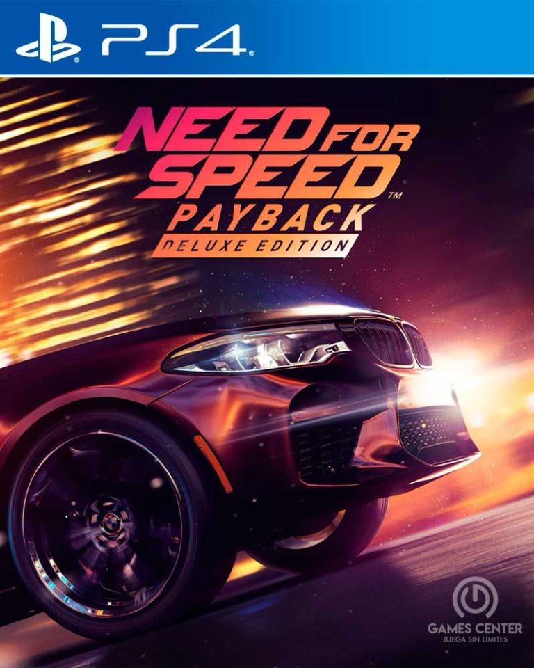 Need for Speed Payback - Deluxe Edition - PlayStation 4 - GAMES CENTER PERÚ