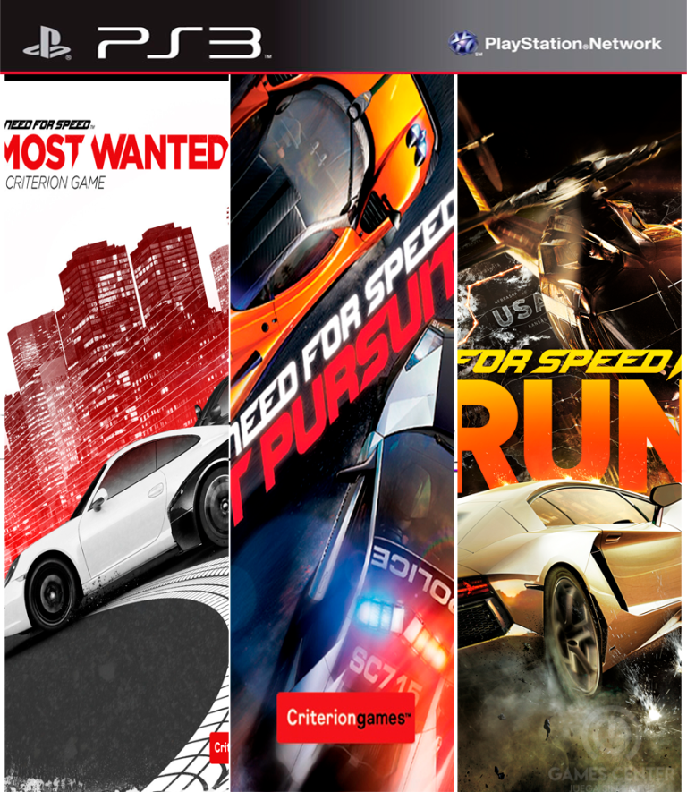 NFS Need For Speed Trilogy - PlayStation 3 - GAMES CENTER PERÚ