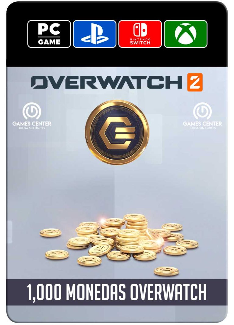Overwatch 2 - 1000 Monedas Overwatch - GAMES CENTER PERÚ
