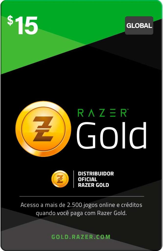 Razer Gold PIN $15 - GLOBAL - GAMES CENTER PERÚ