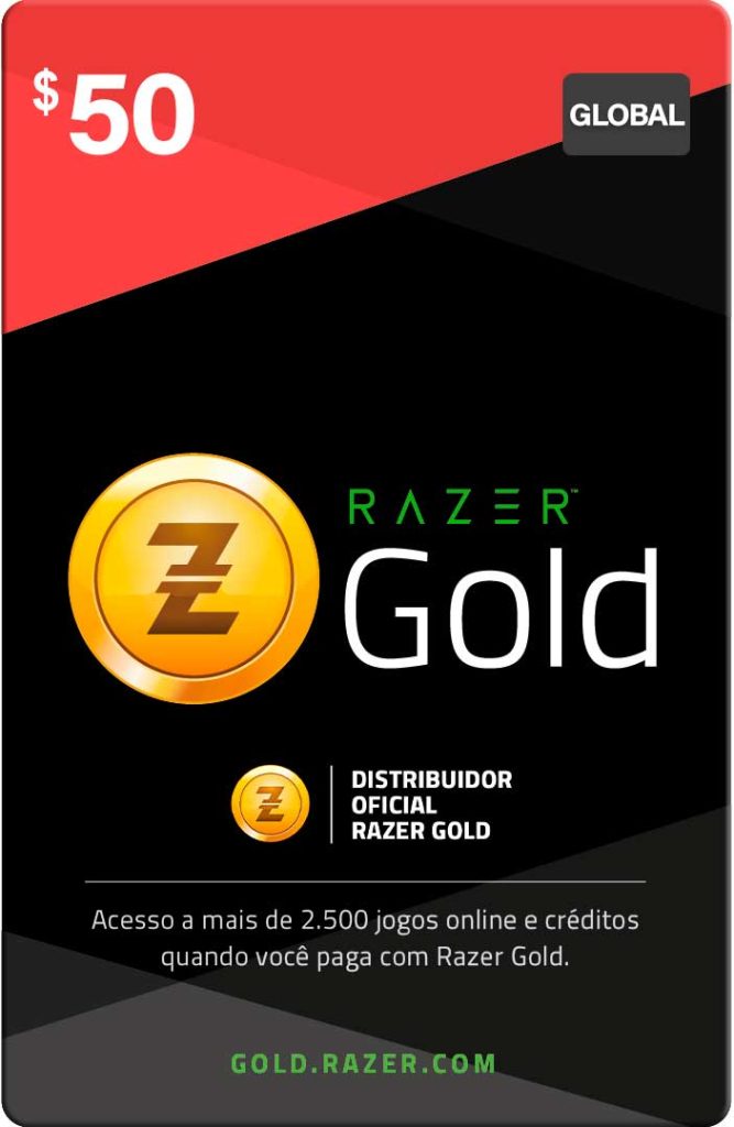 Razer Gold PIN $50 - GLOBAL - GAMES CENTER PERÚ