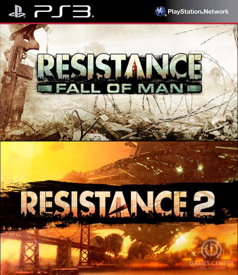 Resistance: Fall of Man + Resistance 2 - PlayStation 3 - GAMES CENTER PERÚ