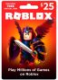 ROBLOX Tarjeta de Regalo $25 – Robux Gift Card GLOBAL - GAMES CENTER PERÚ
