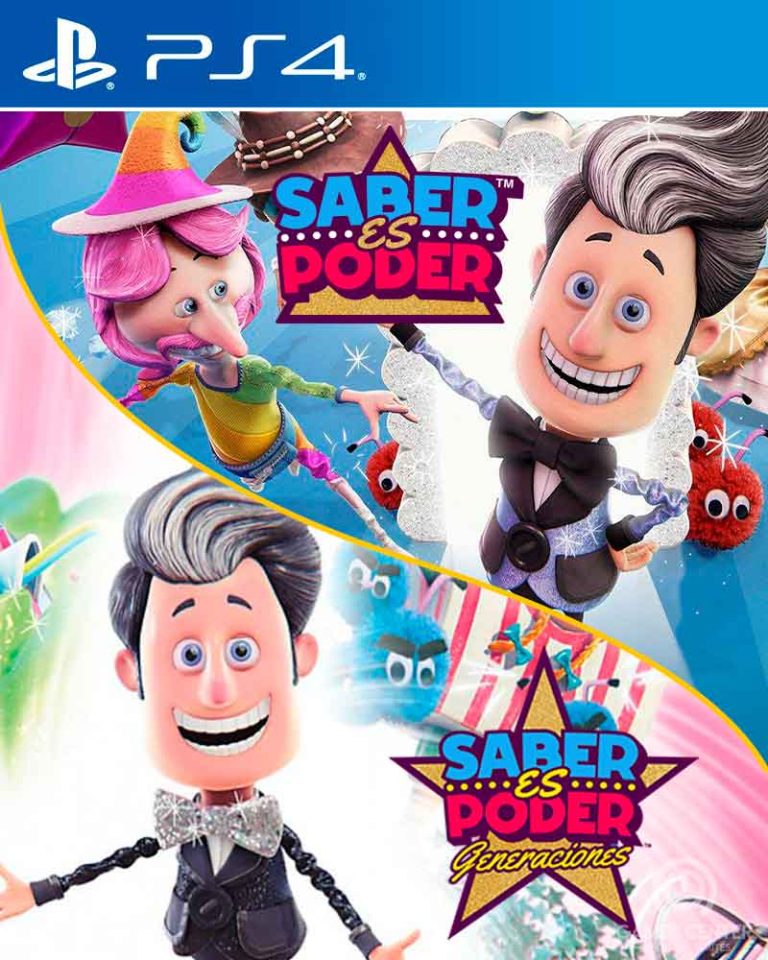 Saber es Poder + Saber es Poder: Generaciones - PlayStation 4 - GAMES CENTER PERÚ