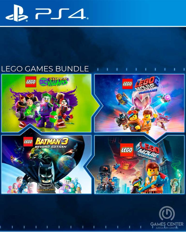 The LEGO Games Bundle - PlayStation 4 - GAMES CENTER PERÚ