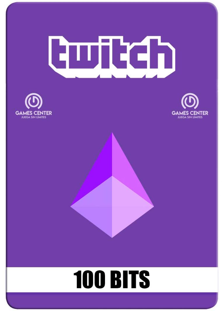 Twitch - 100 Bits - GAMES CENTER PERÚ