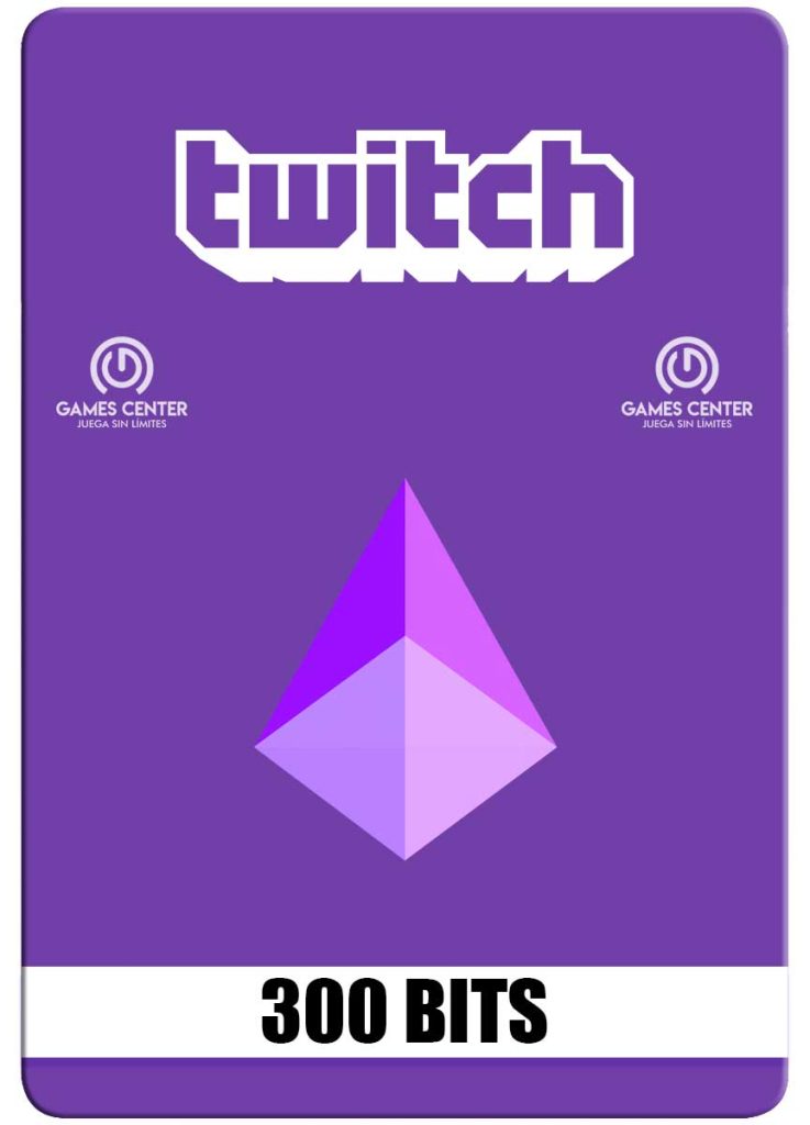 Twitch - 300 Bits - GAMES CENTER PERÚ