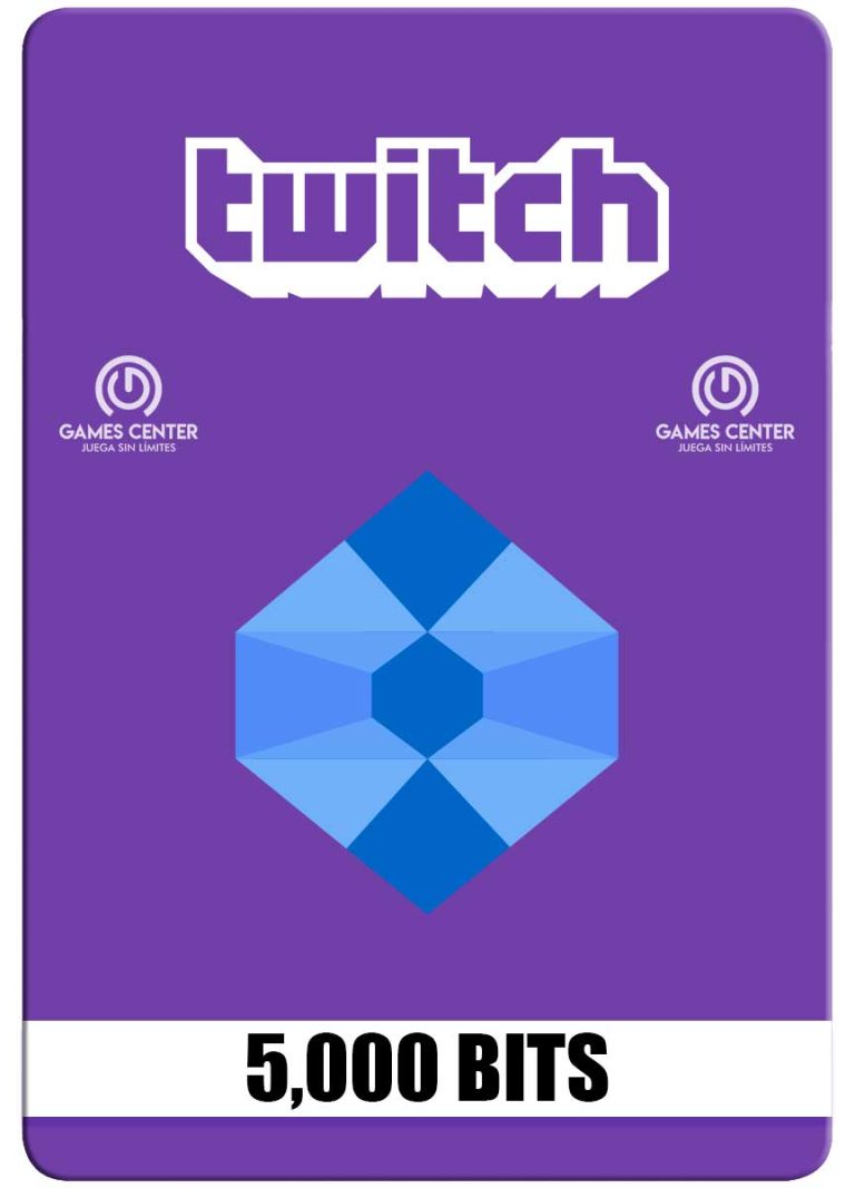 Twitch - 5000 Bits - GAMES CENTER PERÚ