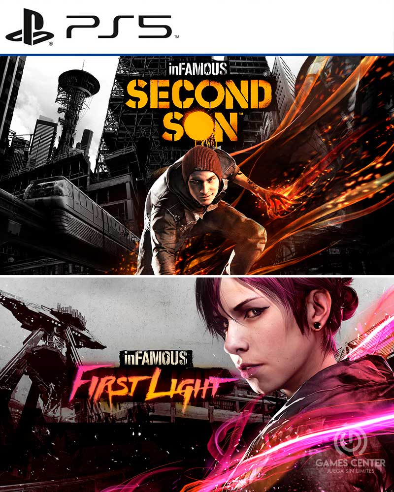 inFAMOUS Second Son + inFAMOUS First Light - PlayStation 5 - GAMES ...