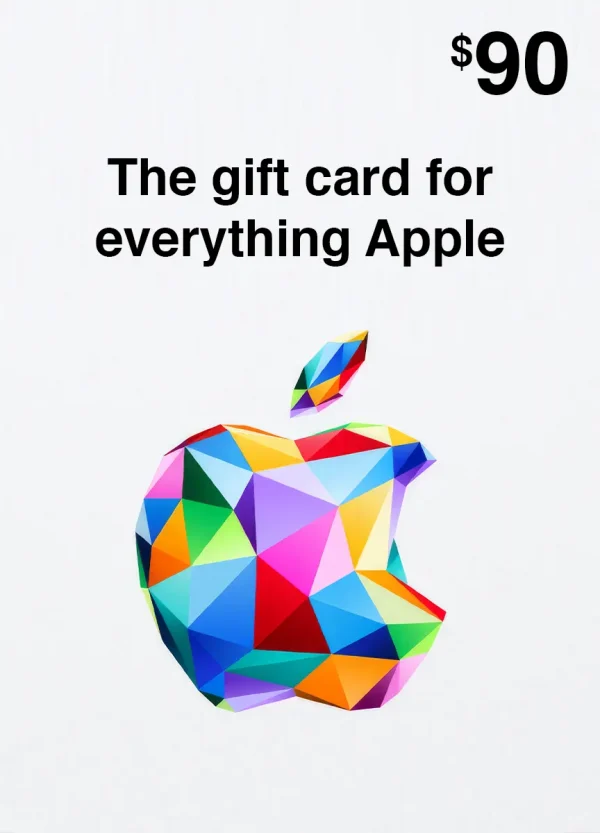 Apple Gift Card $90 USD – USA - GAMES CENTER PERÚ