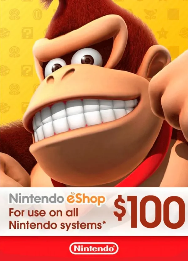 Nintendo eShop Gift Card $100 USA - GAMES CENTER PERÚ