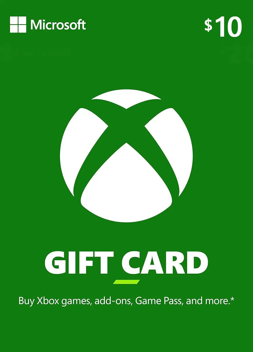 Xbox Gift Card $10 USA – Microsoft Store - GAMES CENTER PERÚ