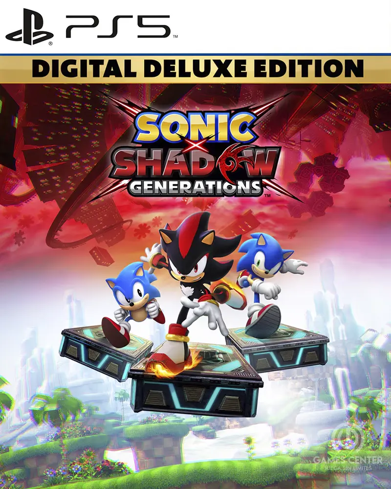 SONIC X SHADOW GENERATIONS Digital Deluxe Edition - PlayStation 5 ...
